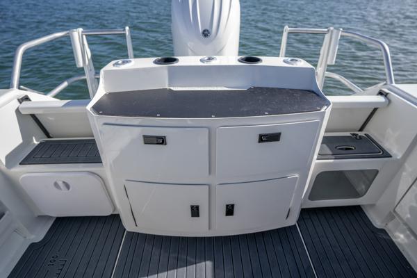 Inverloch Marine | Twin Transom Upgrade with 2 Drawers and Storage ...