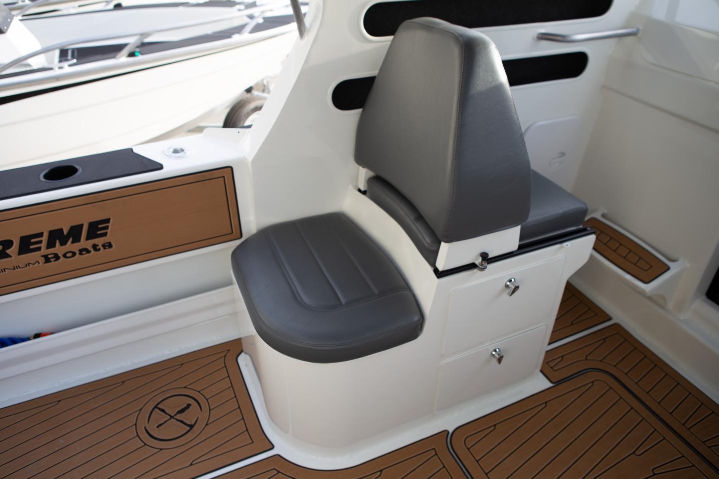 Inverloch Marine | Built in Curved Seating with Adjustable Backrest