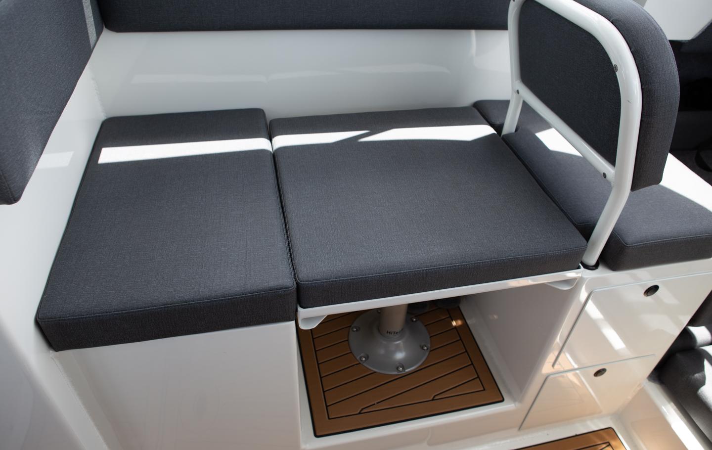 Inverloch Marine | Drop Down Table Seating with Two Drawers and Top ...