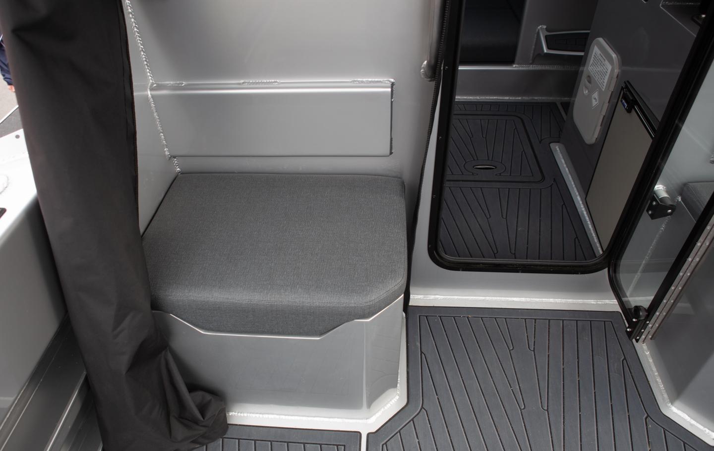 Inverloch Marine | External Module with Electric Flushing Toilet Under Seat