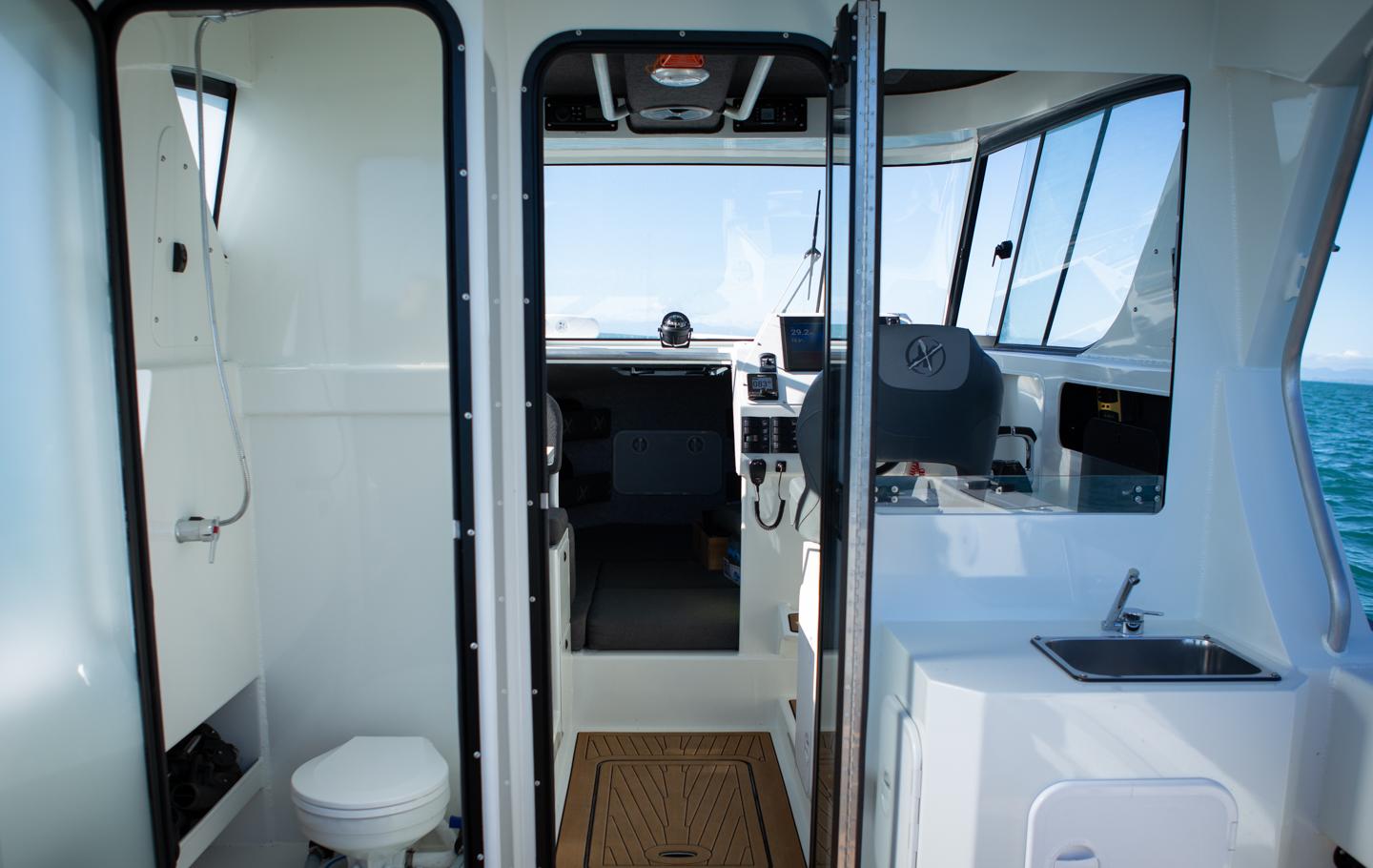 Inverloch Marine | Shower_Toilet Cubicle with External Sink Module