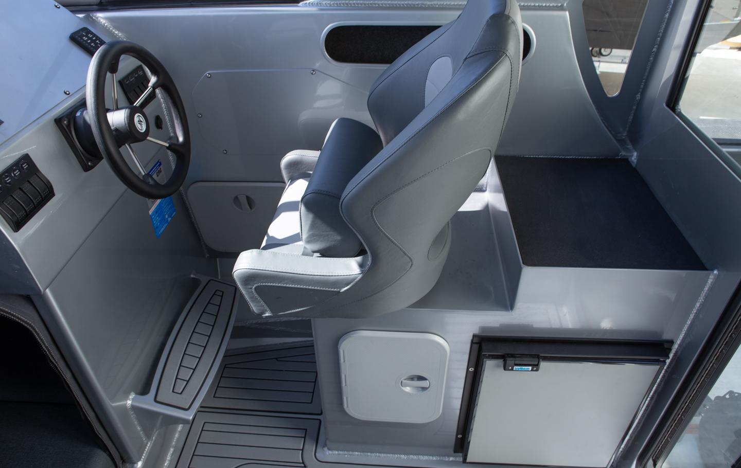 Inverloch Marine | Wheelhouse Seating Module with Fridge_Cooker Ready
